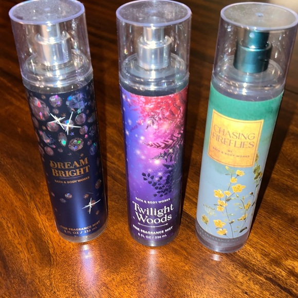 Bath & Body Works | Bath & Body | Set Of 3 Bath Body Works Body Sprays ...